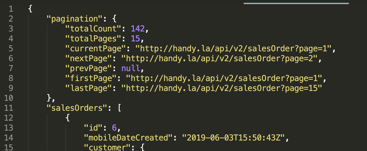 Handy API v2 Developer Documentation